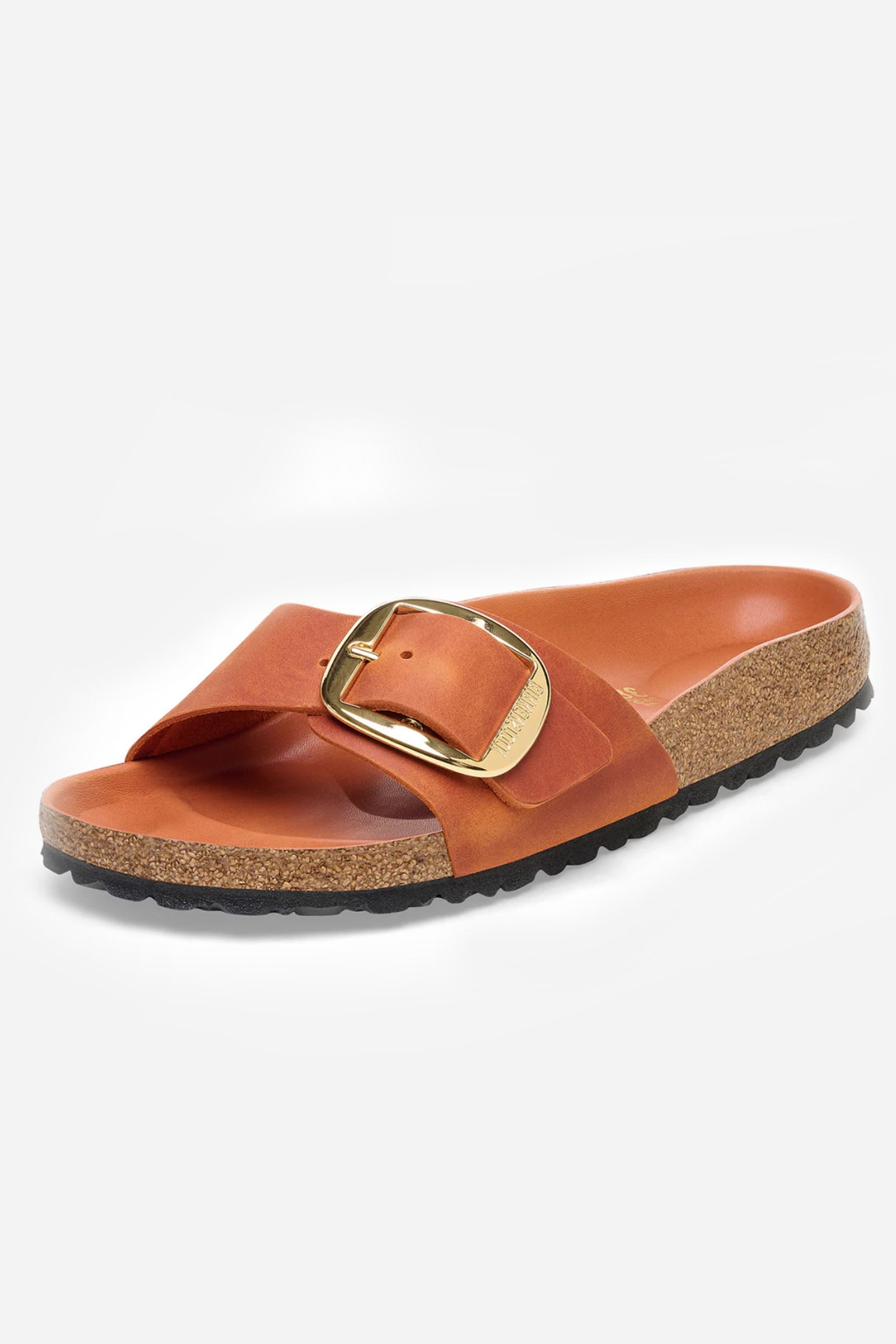 Birkenstock | Shop Madrid Big Buckle Oiled Leather Sandals | byfreer